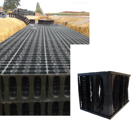 Infiltratiekratten voor een duurzaam waterbeheersysteem | Deschacht NV