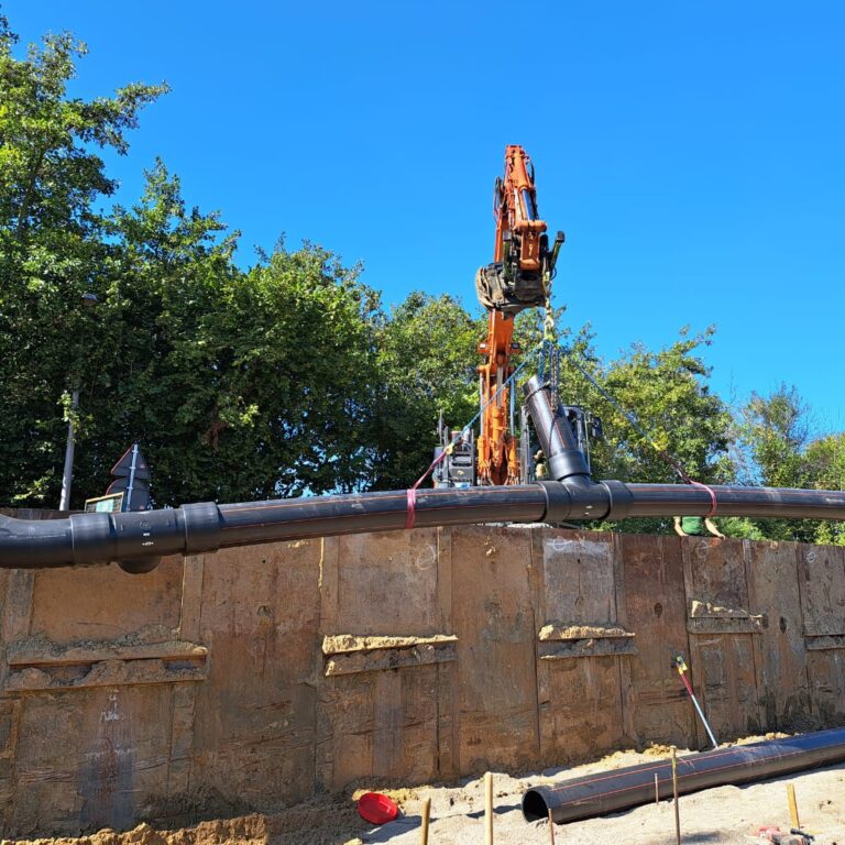Aquafin test nieuw waterzuiveringsstation met HDPE-leidingen van ...